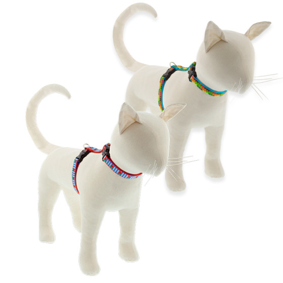Microbatch H-Style Cat Harness: Four Your Paws Only
