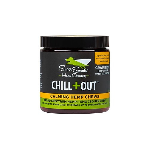 Super Snout Chill+Out Hemp Soft Chews - Four Your Paws Only